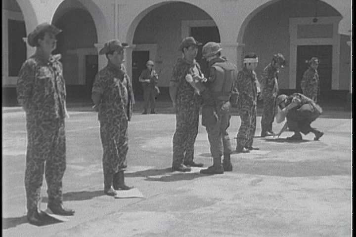 Enemy Soldiers are Lined up Stock Footage Video (100% Royalty-free ...