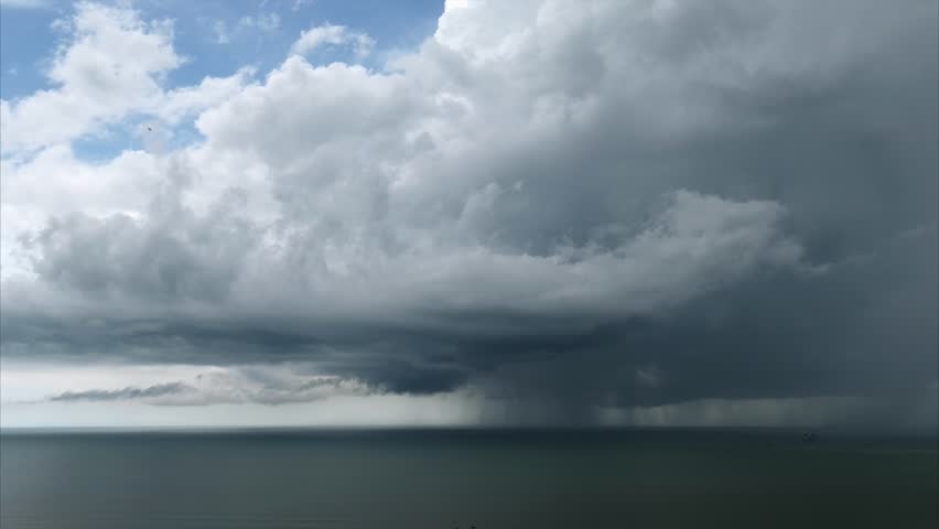 Storm clouds over the Sea image - Free stock photo - Public Domain ...