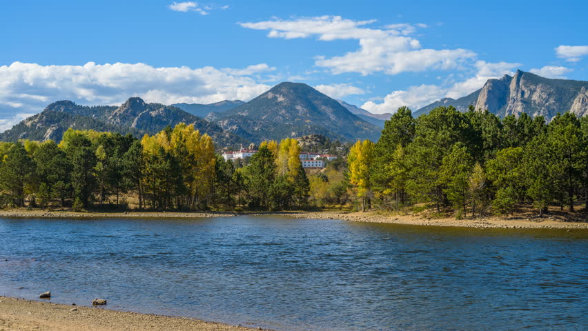 Panorama of Estes Park, Colorado image - Free stock photo - Public ...