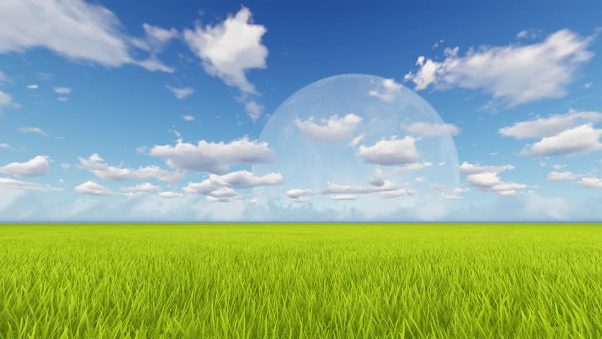 Full Hd Landscape Grass Moon Stock Footage Video (100% Royalty-free ...