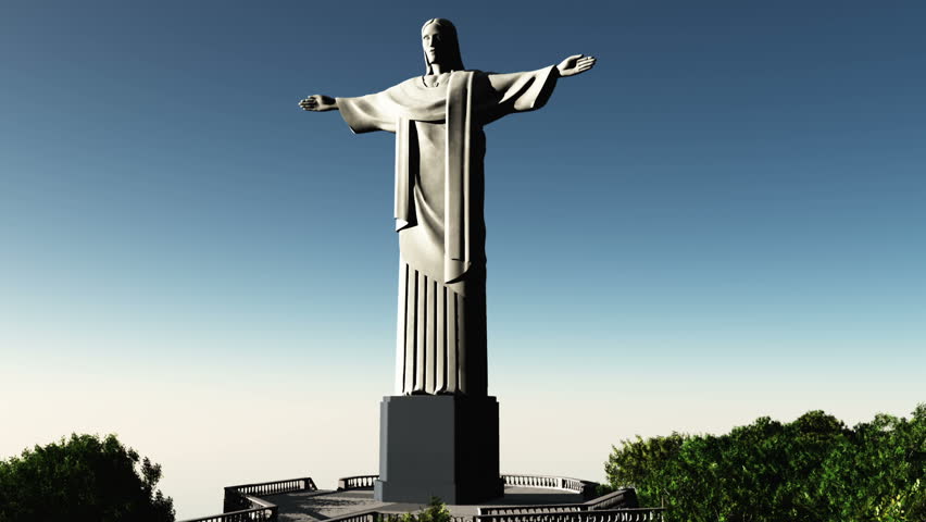 Rio De Janeiro - Corcovado วิดีโอสต็อก (ปลอดค่าลิขสิทธิ์ 100%) 2121152 ...