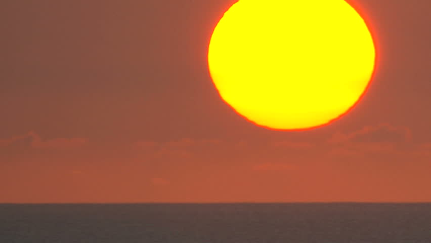 Time Lapse Of Beautiful Sun Rising Over Mountain Stock Footage Video ...