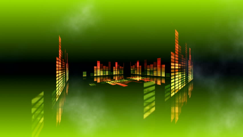 Vídeo stock de concert stage 3d sound graphic equalizer | 2162222 ...