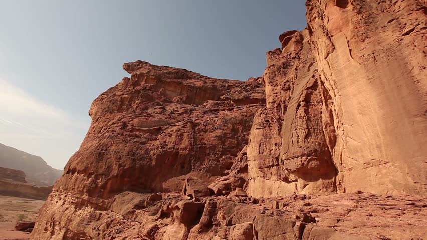 Timna Park, Solomon Pillars, Rocks In The Desert, Landscape In The ...