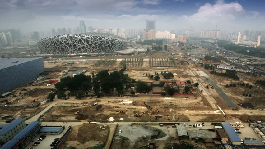 Beijing, China. Circa 2008. Timelapse Stock Footage Video (100% Royalty ...