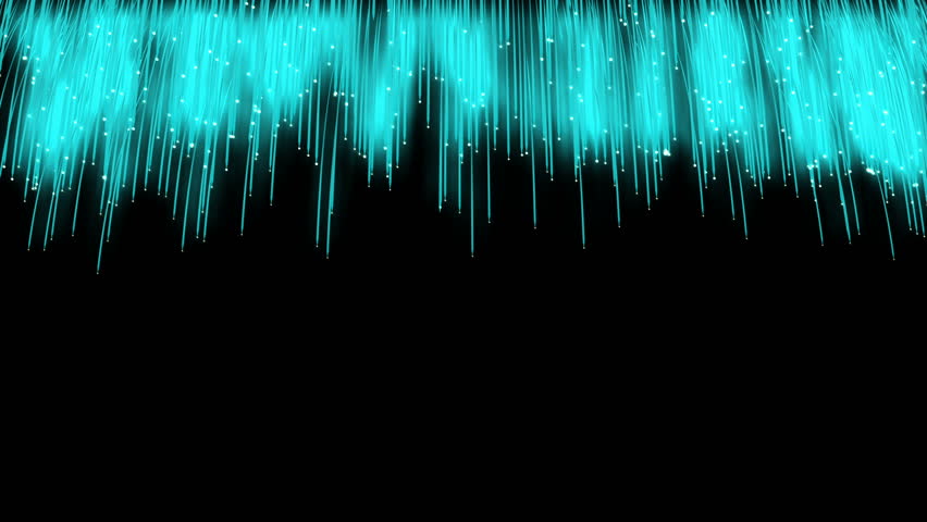 Stock video of spectacular fireworks show, turquoise linear fireworks ...