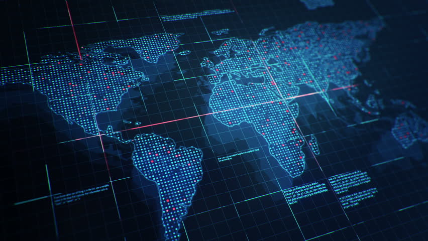 Global Map Light Background