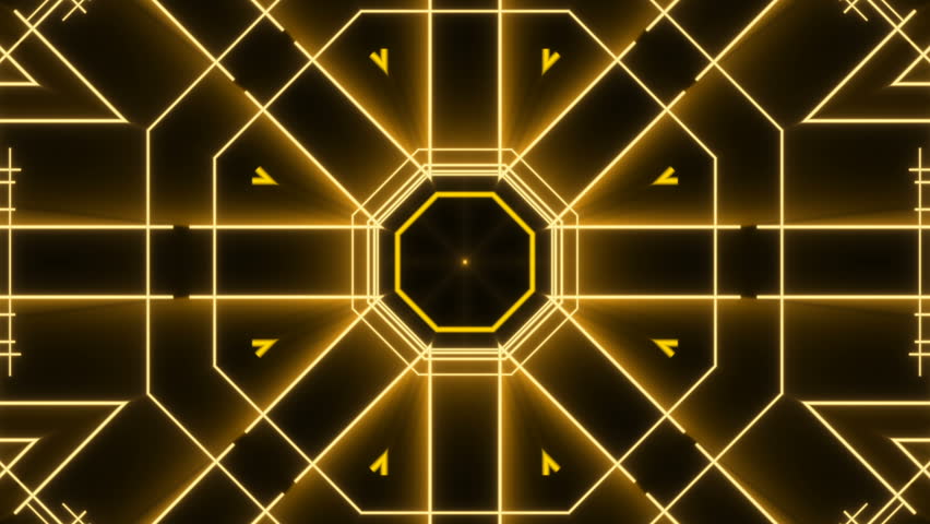 Moving Gold Line, Black Background, Stock Footage Video (100% Royalty ...