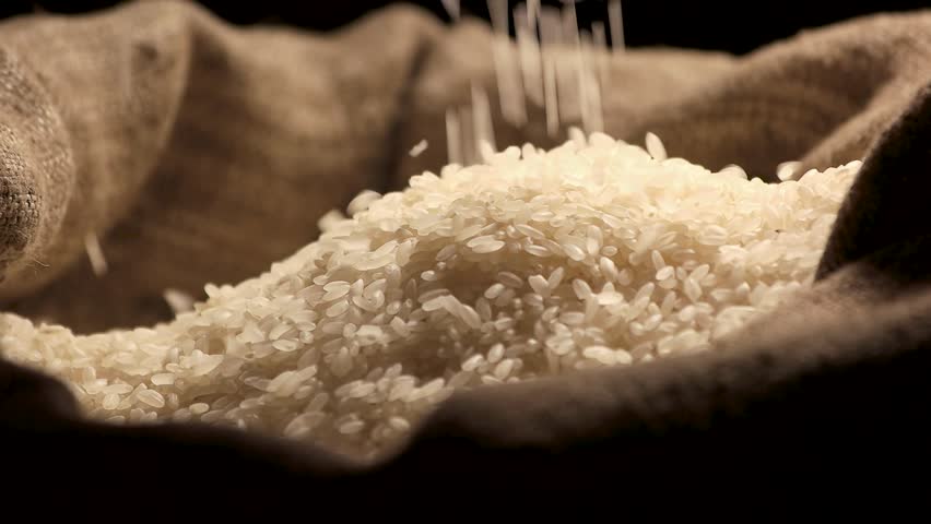 Grains Of Rice Falling Stock Footage Video 9474713 | Shutterstock