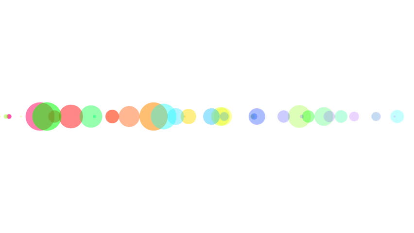 Colorful Dot Line. 스톡 동영상 비디오 2409323 | Shutterstock