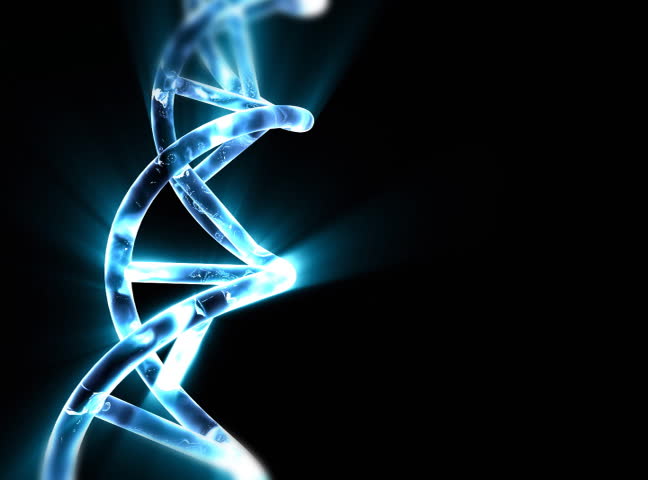Stock video of dna string with blue light | 244222 | Shutterstock