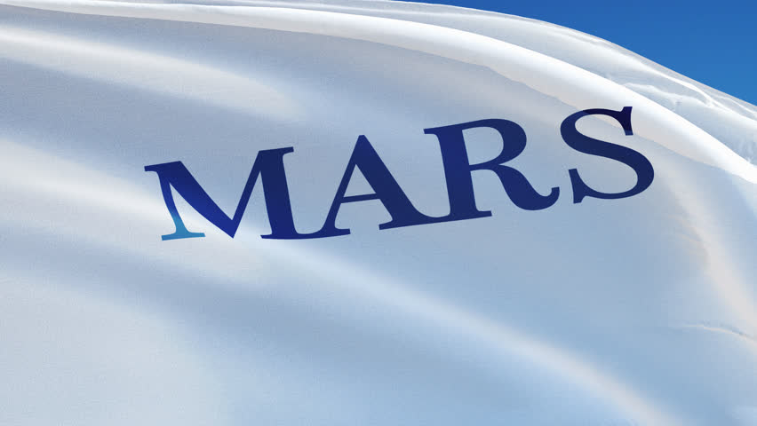 Mars Inc. Flag Waving in Stock Footage Video (100% Royalty-free ...