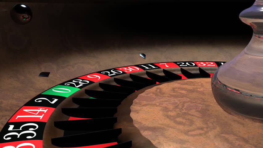 Spinning Roulette Wheel Toward Camera Stock Footage Video (100% Royalty ...