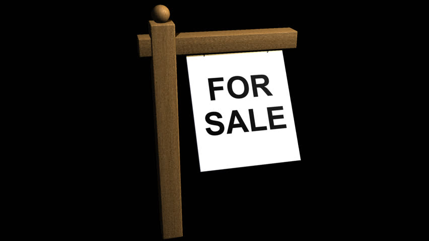 Animated for Sale Real Estate Stock Footage Video (100% Royalty-free ...