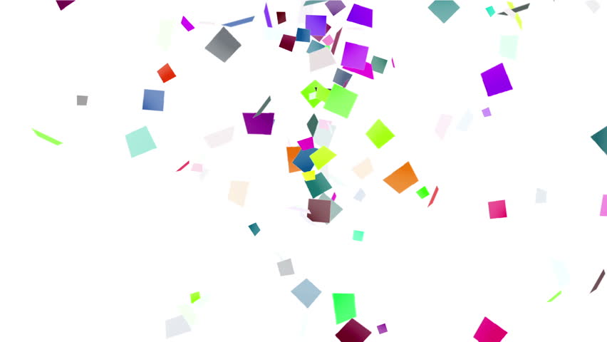 4k Falling Color Paper Card Stock Footage Video (100% Royalty-free ...