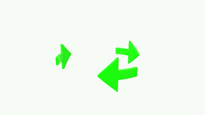 Animation - Loading Circle Arrow Icon On White Background With Alpha ...