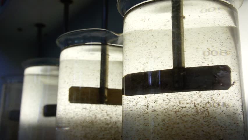 Flocculation Experiment. Stock Footage Video (100% Royalty-free ...