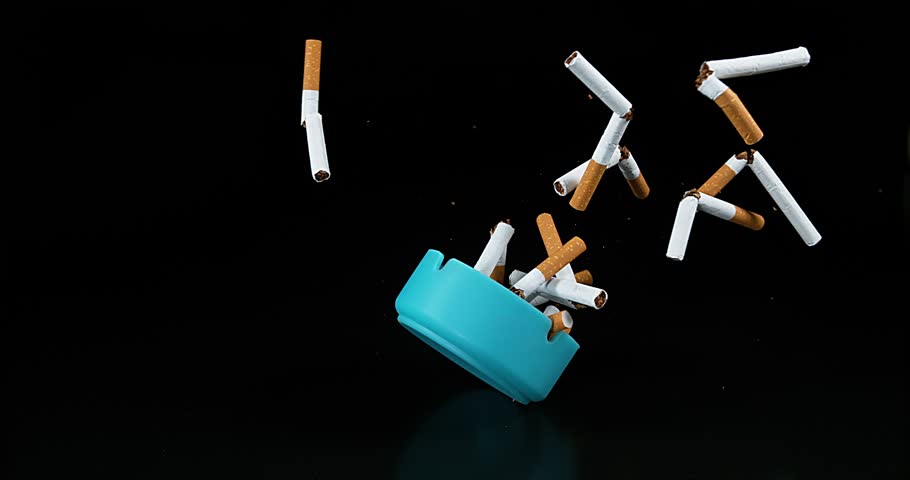 Cigarette Ash Falling