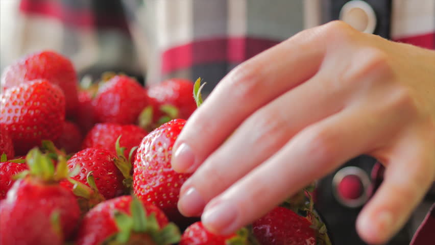 Hand holding a bowl of fruit image - Free stock photo - Public Domain ...