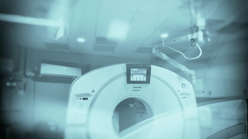 Montage Images Asian Chinese Medical Researcher Using 3D Touch Screen ...