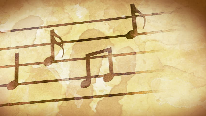 Dancing Musical Notes An Animated Sequence Containing Musical Notes ...