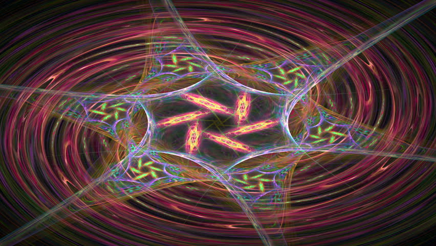 Stock Video Clip of Abstract motion background, energy waves and ...