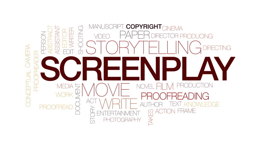 Progressive Animated Word Cloud, Text Design Animation. Kinetic ...