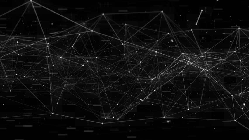 3d Rendered Abstract Plexus Shapes. Connection And Web Concept. Digital, Communication And ...