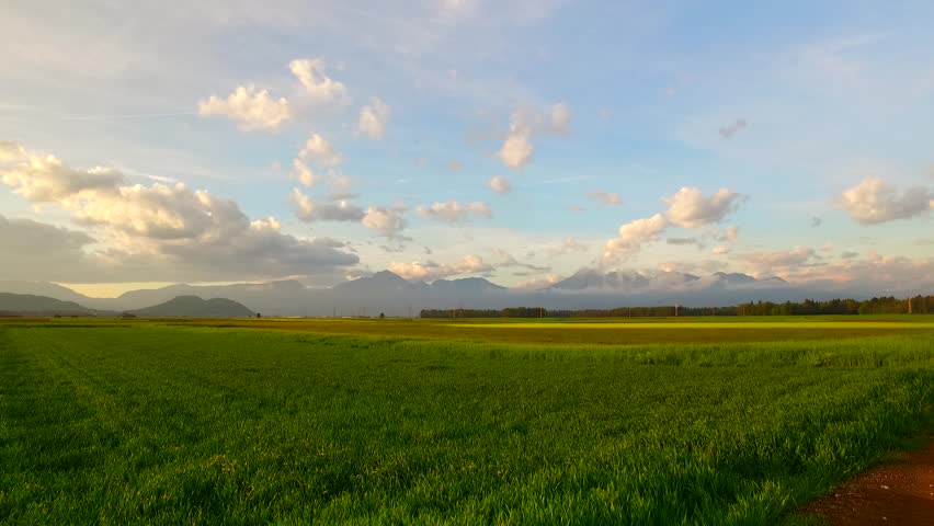 Sunrise From Far Away on the landscape image - Free stock photo ...