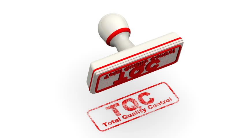 TQC. Total Quality Control. The Check Mark In The Form Of A Puzzle. The ...