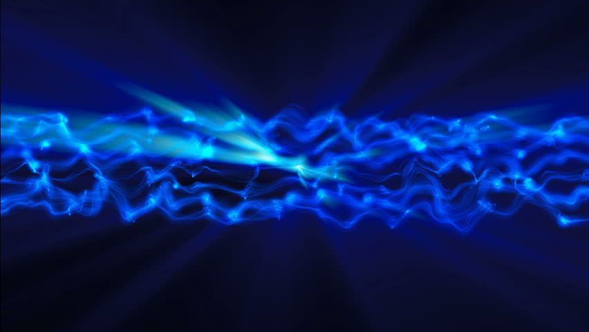 Blue Flames Slowly Rotate Along The Bottom. Stock Footage Video 2551358 ...