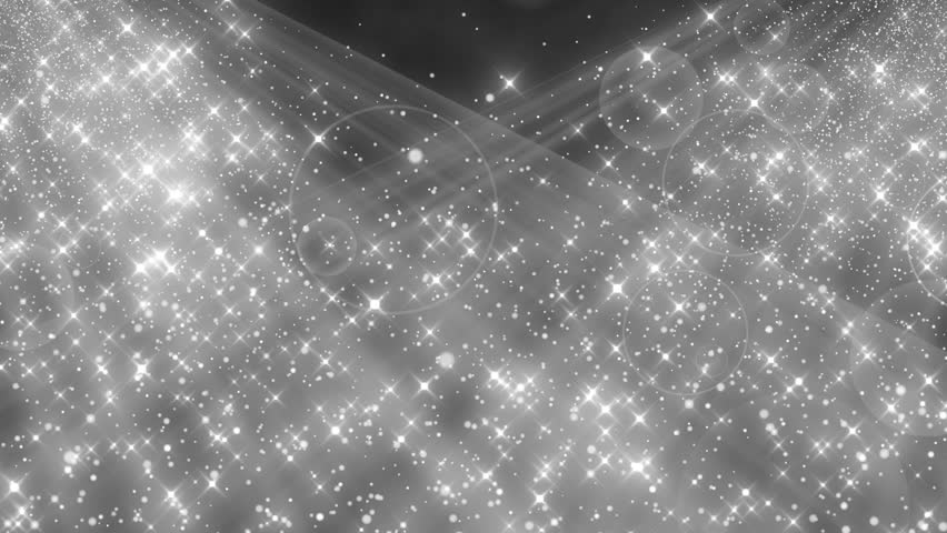 White Glitter Background - Seamless Loop, Winter Theme. Space Beautiful ...