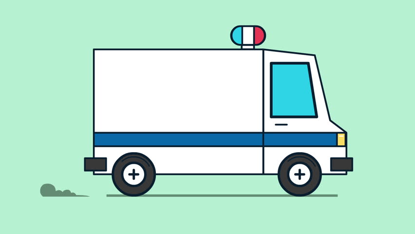 Delivery Truck Animation Stock Footage Video (100% Royalty-free ...