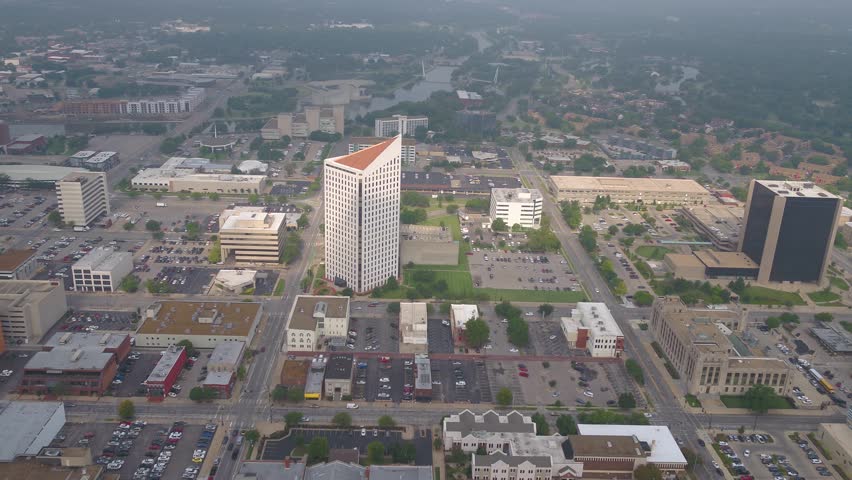Downtown Wichita & Century II Convention in Wichita, Kansas image ...