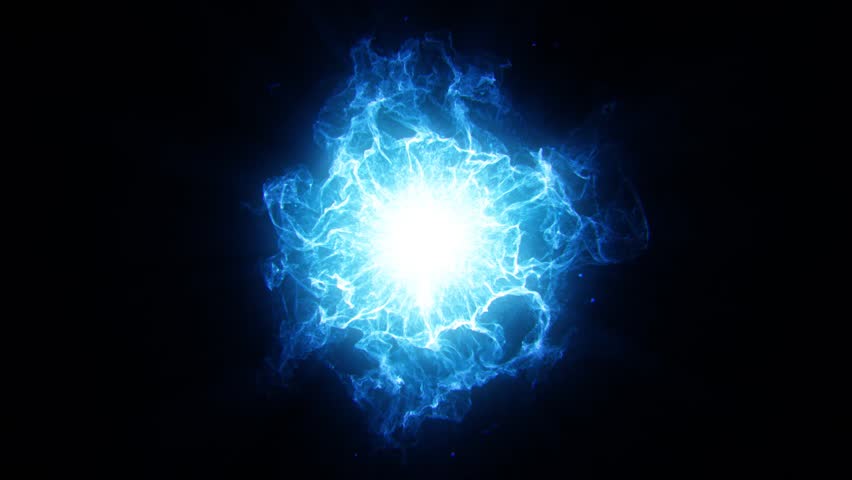 Stock video of blue energy core with waves and | 31952152 | Shutterstock