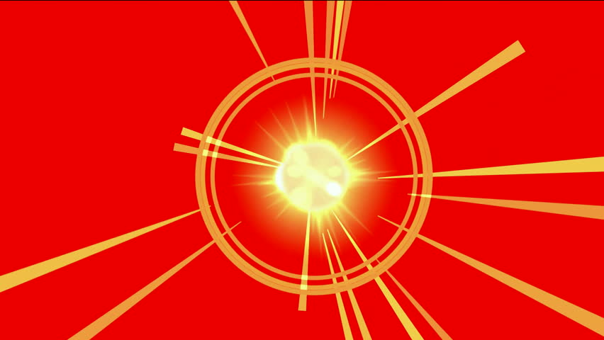 Explosion Rays Light in Space. Stock Footage Video (100% Royalty-free ...