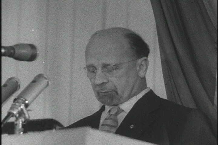 Stock Video Clip of CIRCA 1960s - At the Vienna Summit, | Shutterstock