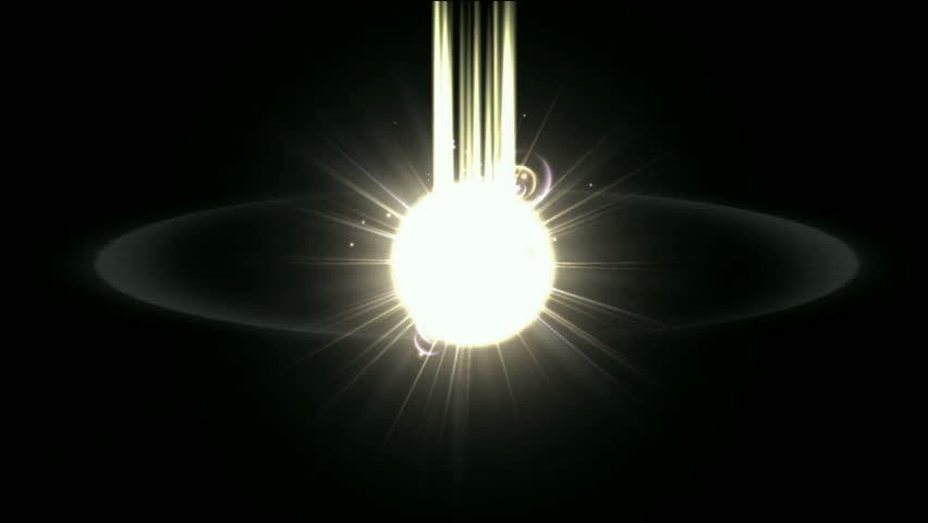 Nuclear Explosion,power Tech Electron Energy Stock Footage Video (100% ...