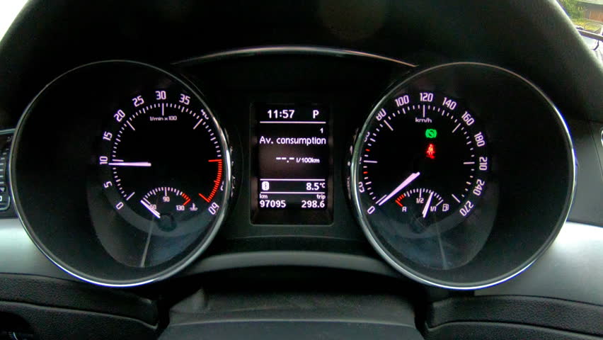 Car Dashboard, 3d Animation, With Sound Záběr Video 733225 | Shutterstock