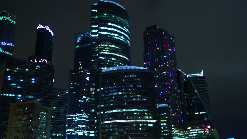 CITY DARK BUILDING UPSHOT Stock Footage Video 2038160 | Shutterstock