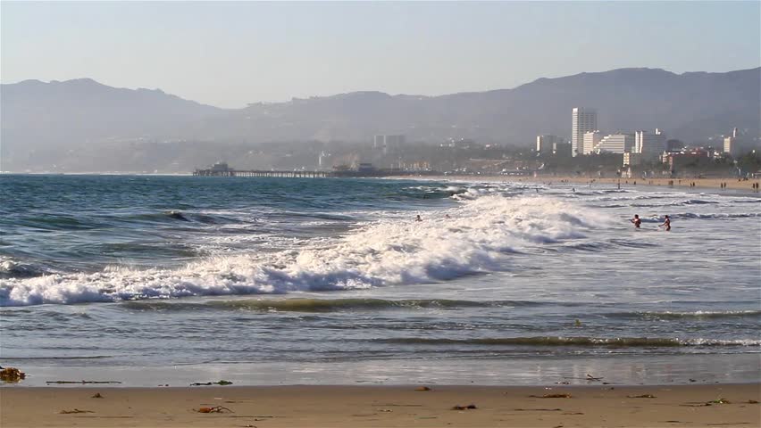 Beach Scene On September 19, 2012 At Venice Beach, Los Angeles ...
