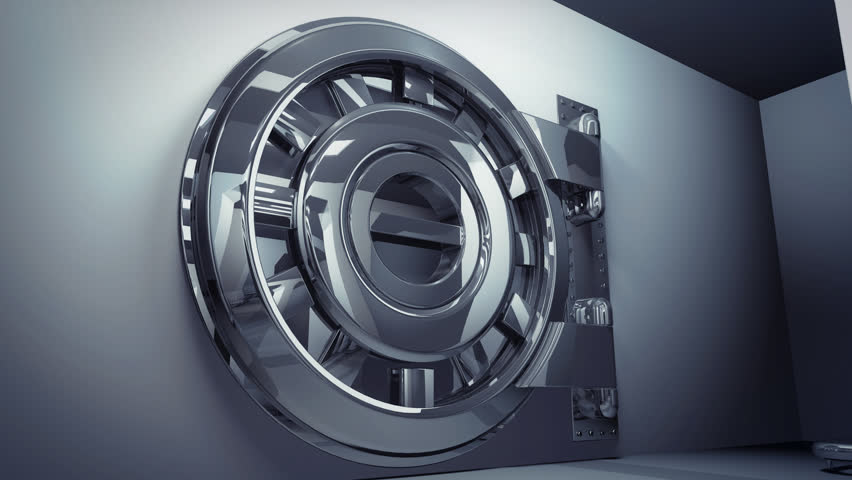 Bank Safe Animation Door Opening Stock Footage Video (100% Royalty-free ...