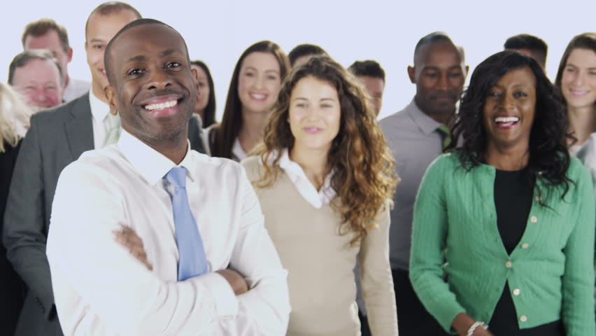 Portrait Of Male Friends Or Casual Business Colleagues Chatting At ...