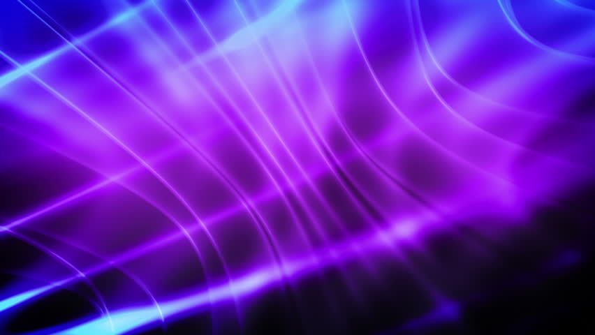 Looping Animated Background Rolling Blue And Purple Wire Frame Abstract ...
