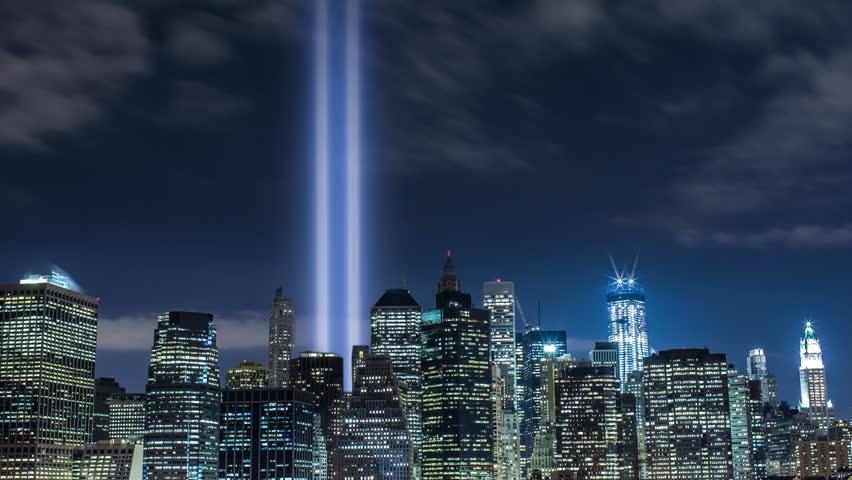 911 Lights in New York Stock Footage Video (100% Royalty-free) 4107952 ...