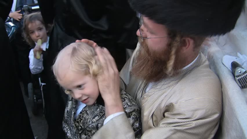 MERON, ISRAEL - MAY 12: Many Orthodox And Hasidic Jewish Boys Get Their ...