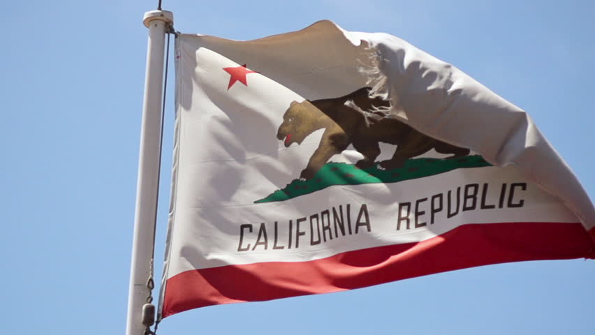 Stock video of california republic flag | 4411322 | Shutterstock