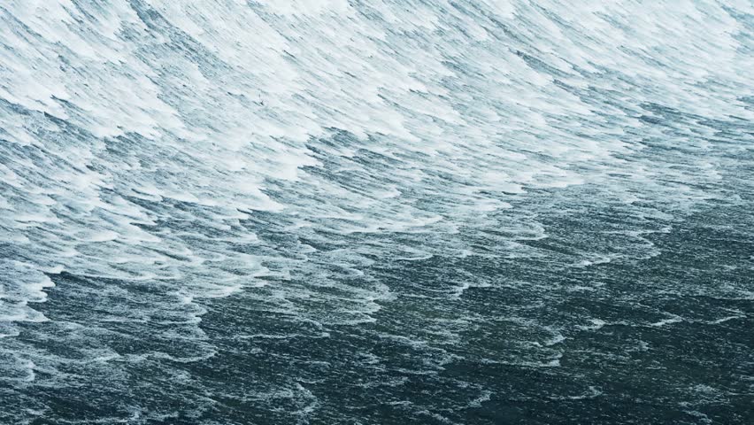 Torrential Waterfall & Spindrift. Stock Footage Video 4526357 ...