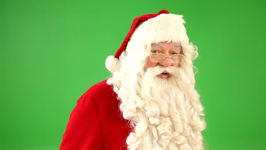 Santa Claus Says SHH Stock Footage Video 4562051 | Shutterstock