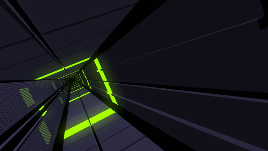 Futuristic Elevator Shaft Loop. Moving Stock Footage Video (100% ...